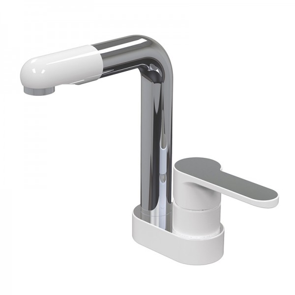 Single lever pull-out basin mixer - Lapus Series - Andy bathroom